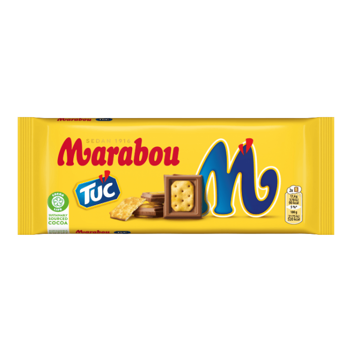 Marabou Salty Crackers TUC 18 x 87 G – Sött & Salt i Storpack ...