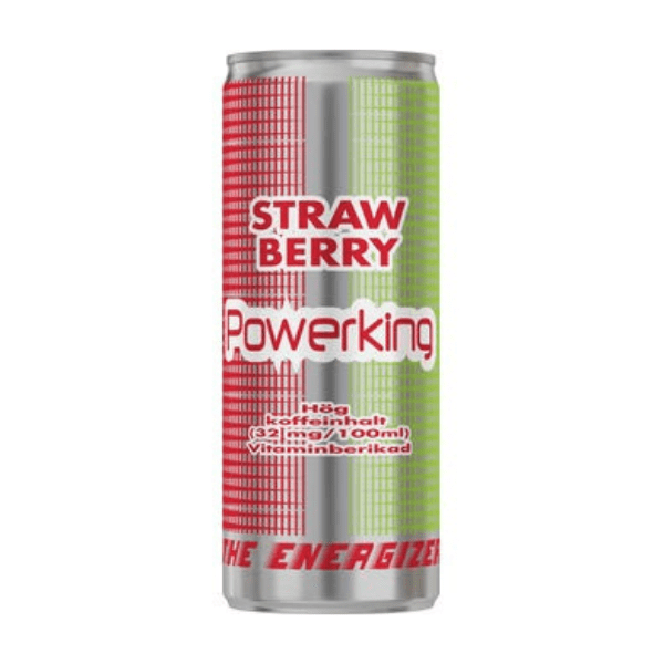 PowerKing Strawberry 25 CL – Frisk Energi till Grossistpris ...